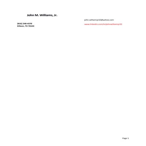 John's Resume (1) | DOC