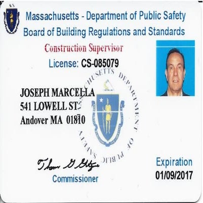 2015_Construction Supervisor License | PDF