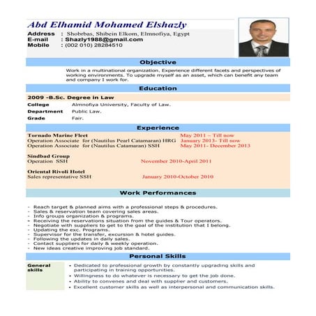 My C.V (2) Abd Elhamed Alshazly | PDF