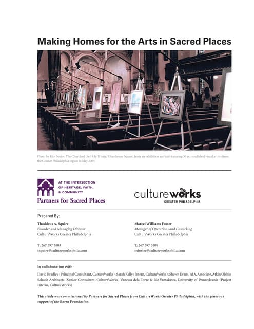 Marcel Foster presentations