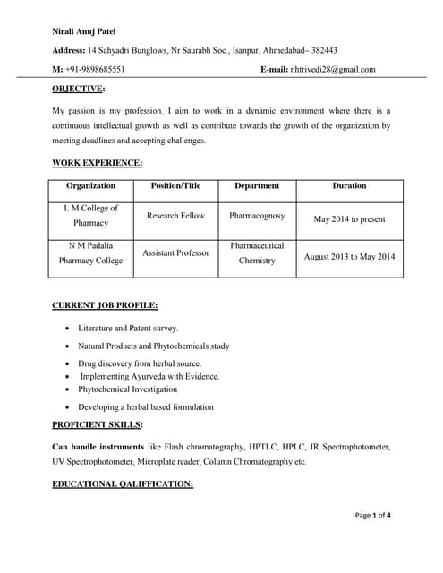 Ankita Tyagi resume | DOCX