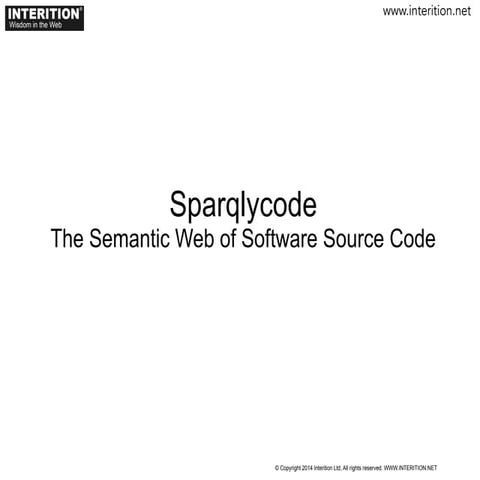 Sparqlycode Overview to JPMC Retail | PDF