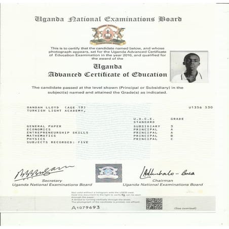 Uganda Advanced Certificate Of Education - prntbl.concejomunicipaldechinu.gov.co