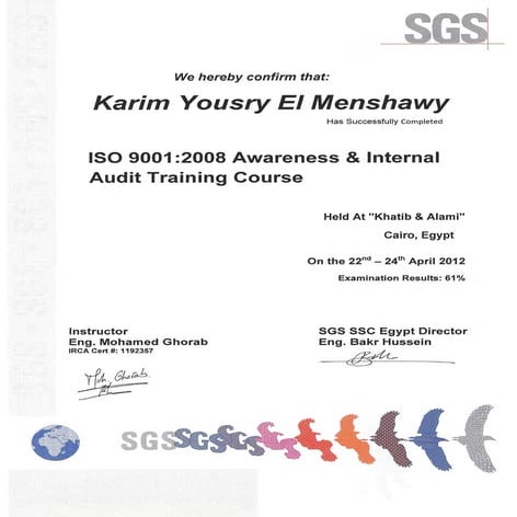 SGS Cert | PDF
