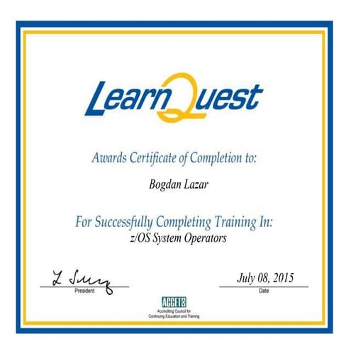 z_OS system Operators | PPT