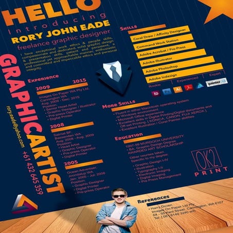 2016 Resume - Rory Eade | PDF