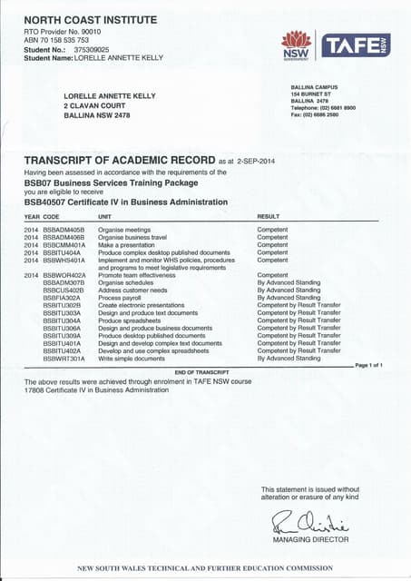 Webster Transcript | PDF
