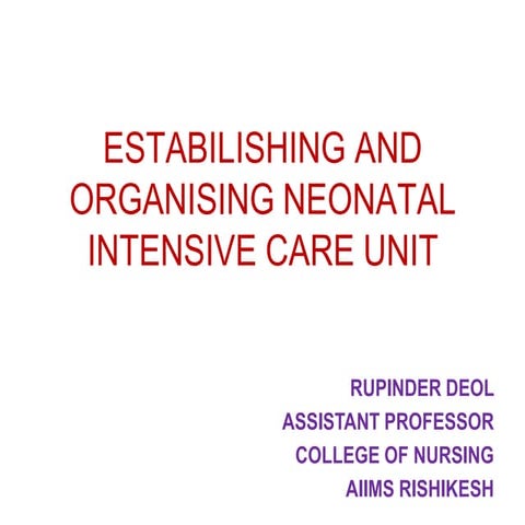 Setting of labor Room | PPTX