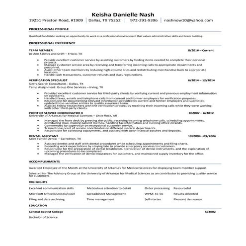 KDN 2resume 2016 | PDF