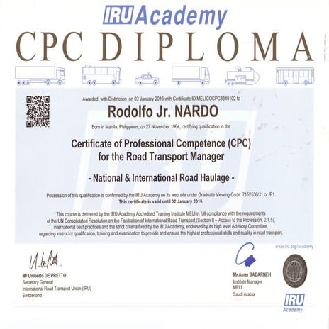 CPC Manager Rodolfo Nardo Jr | PDF