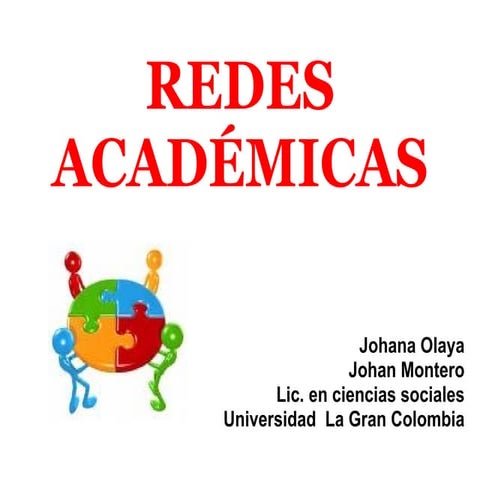 REDES ACADÉMICAS | PPT