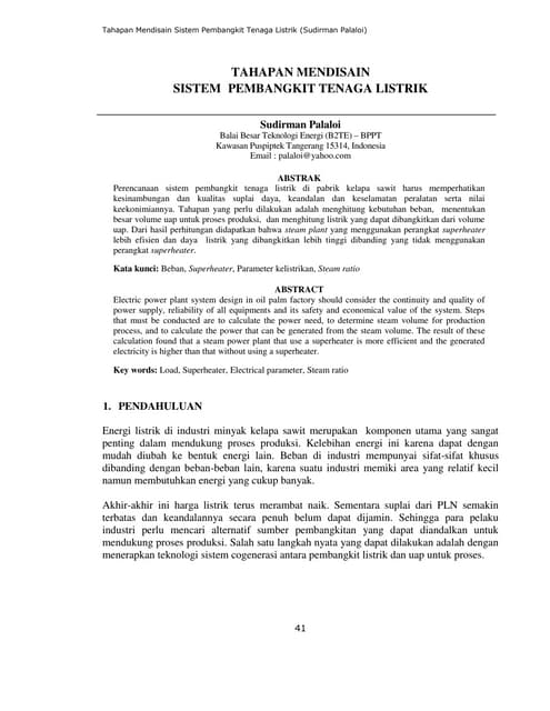 01. drilling rig sistem tenaga power system ok | PDF