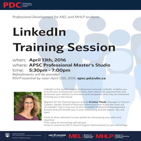 LinkedIn Training Presentation | PDF