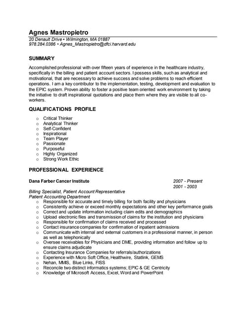 Deborah Moyer Resume 2015 | DOC