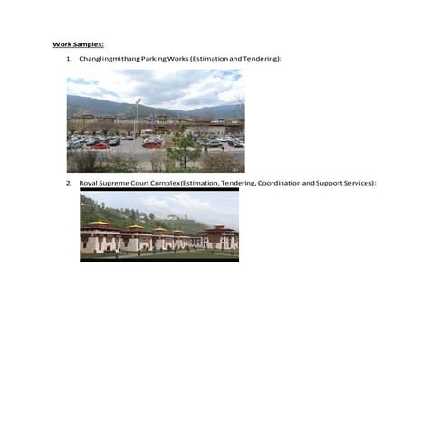 Tenzin Namgay presentations
