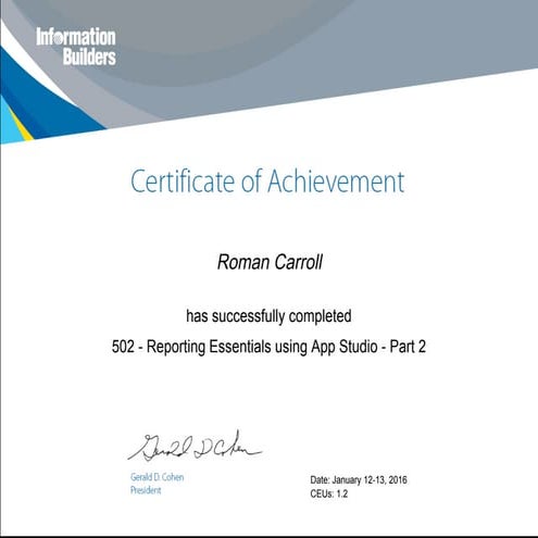 Reporting Essentials Part 2 Pdf