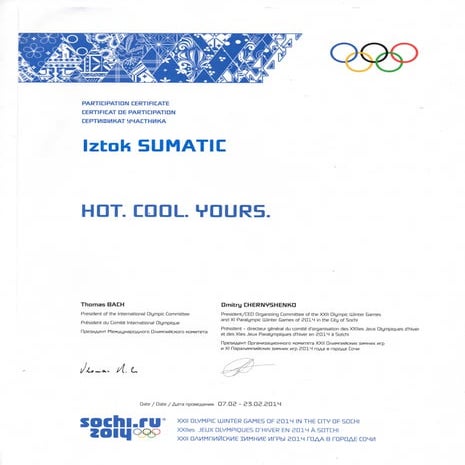 Sochi reference | PDF