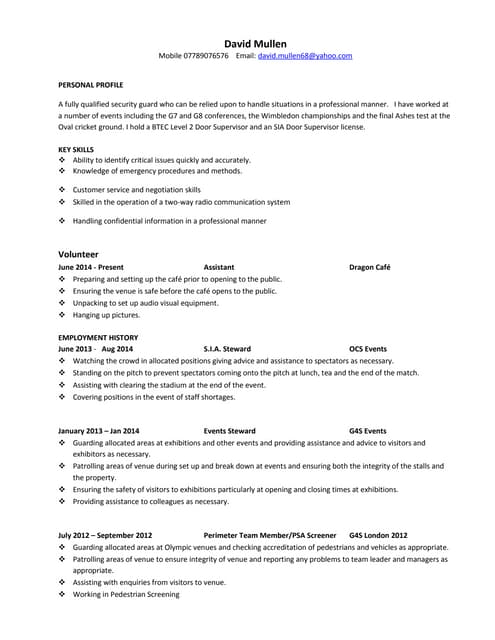 English CV Andre Ntenda MAku1 | DOC