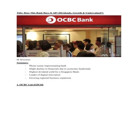 OCBC Ltd | PDF