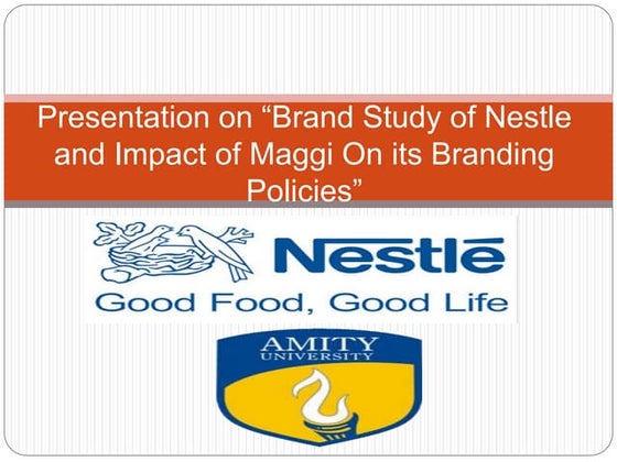 Maggi noodles Case Study | PPTX | Recalls | Consumer Issues