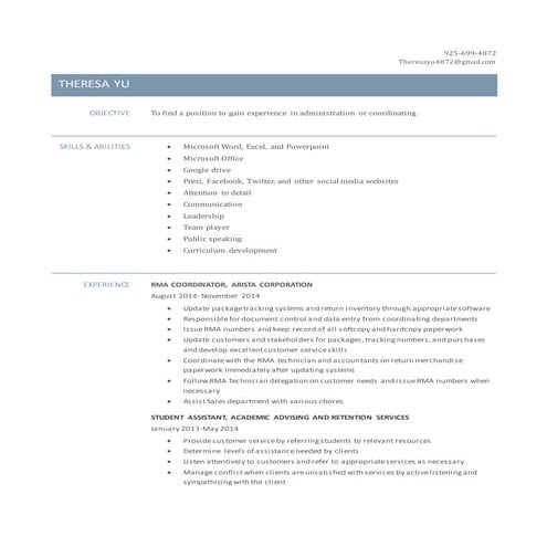 Kelly Marie Eredia Resume1 | PDF