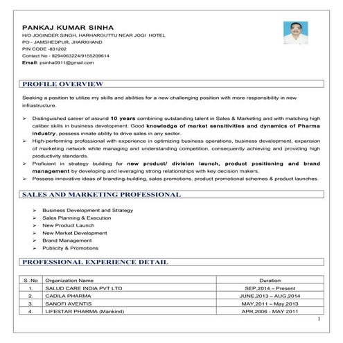 Sathish Resume Template New July | DOC