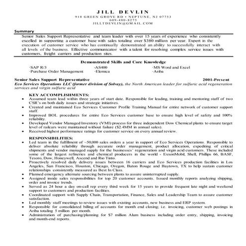Jill Devlin Resume | DOCX