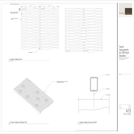 Kitchen Ceiling Fins Bid Drawing | PDF