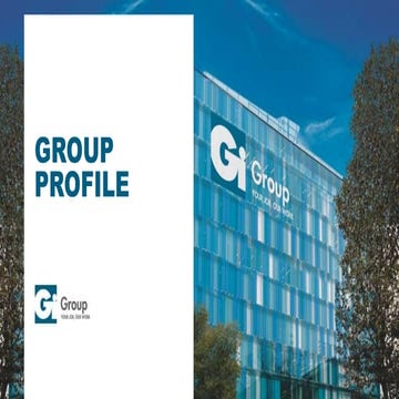 Gi Group Company Profile 2016 | PPT