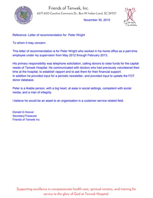 ablilities ref letter | PDF