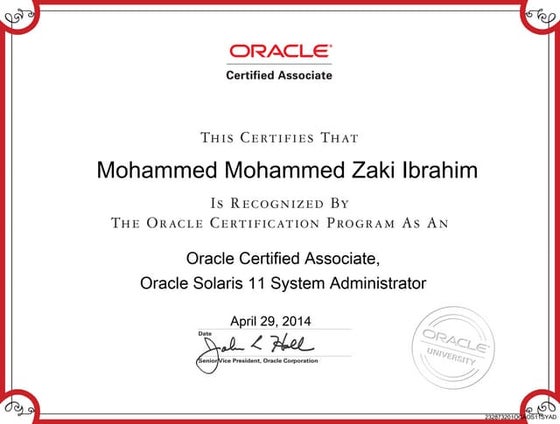 Mohammed Mohammed Zaki Presentation Skills Certificate | PDF