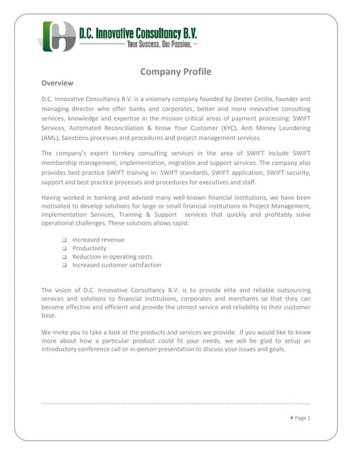 Firco Continuity | PDF