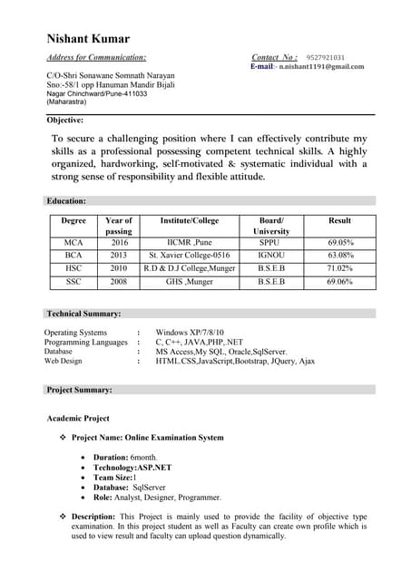 Santhosh_Resume | DOCX