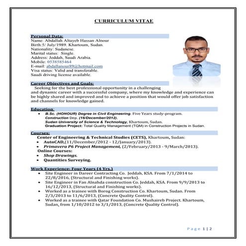 MANUEL DÍAZ SOLA CV English | PDF