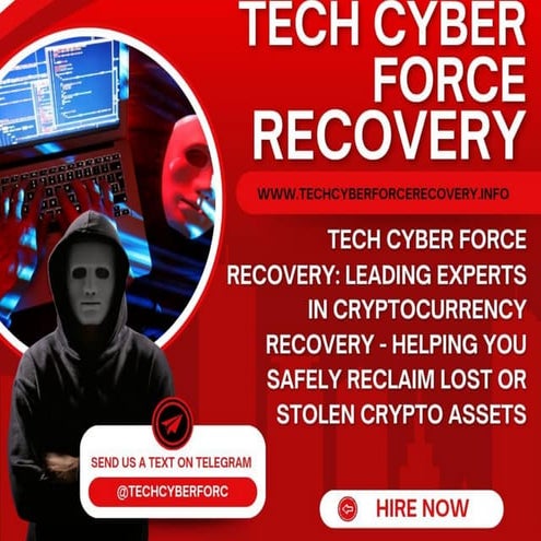 HOW I RECOVERED MY FUNDS THANKS TO TECH CYBER FORCE RECOVERY | PPT