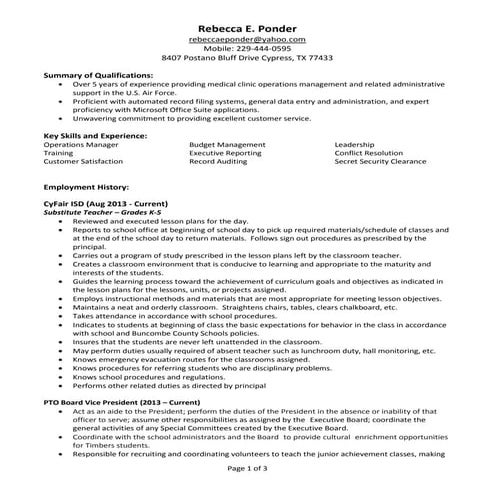 Amber Burrows resume | DOC