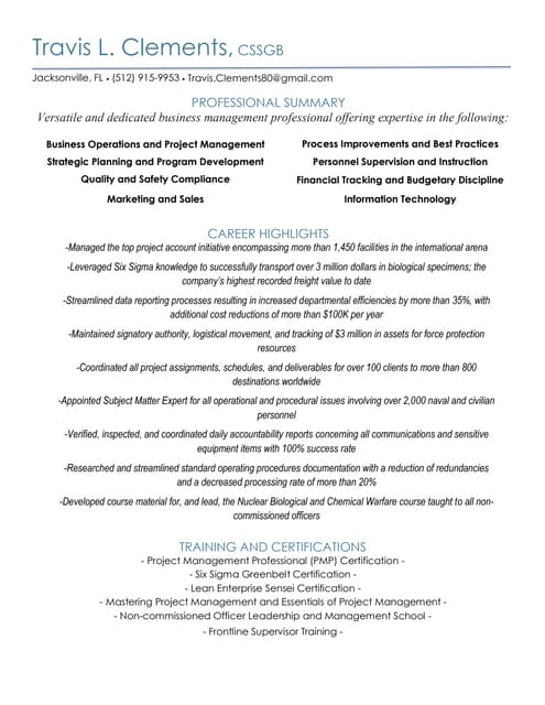 ChrisResume 2016 | PDF