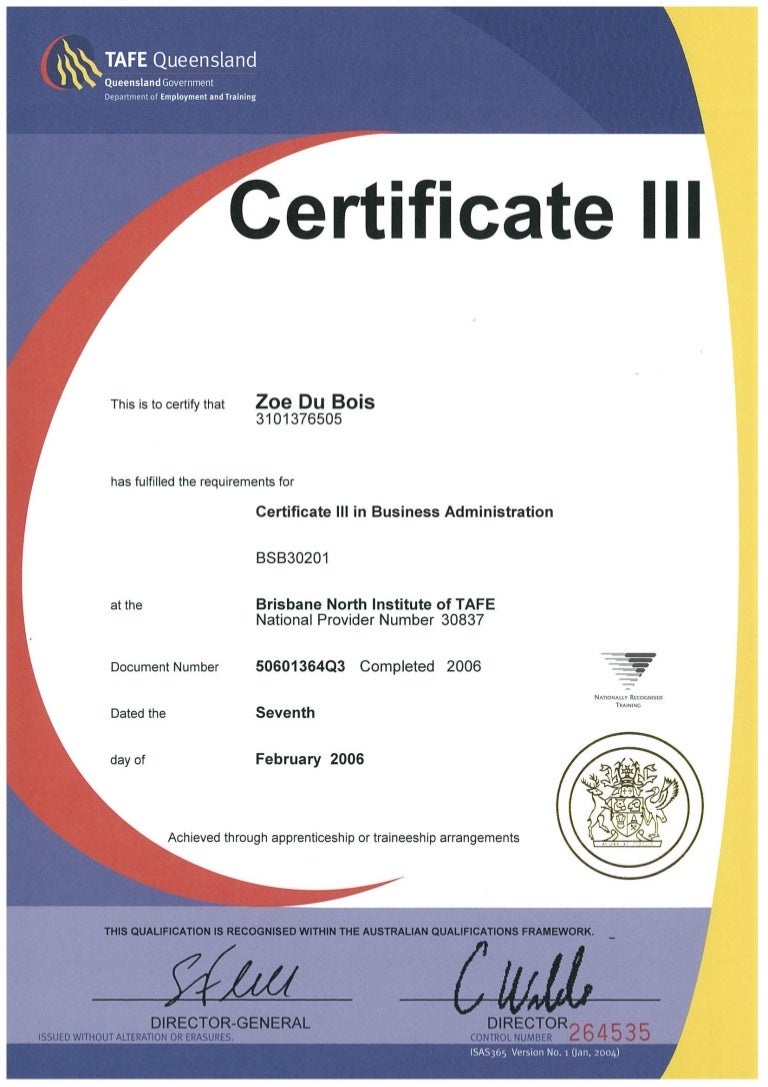 Certificate III Business Administration certificate-iii-business-administration