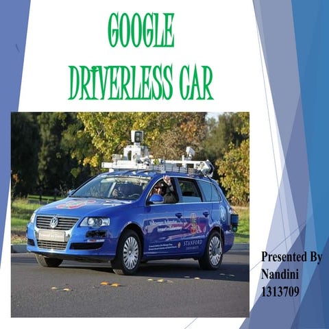 Google Driverless Car Final | PPTX