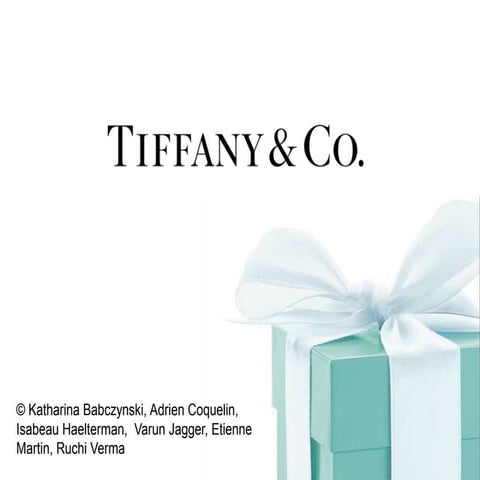 Business restructuring Tiffany | PPTX