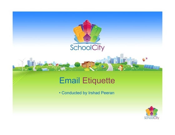 Email Etiquette Ppt Pdf