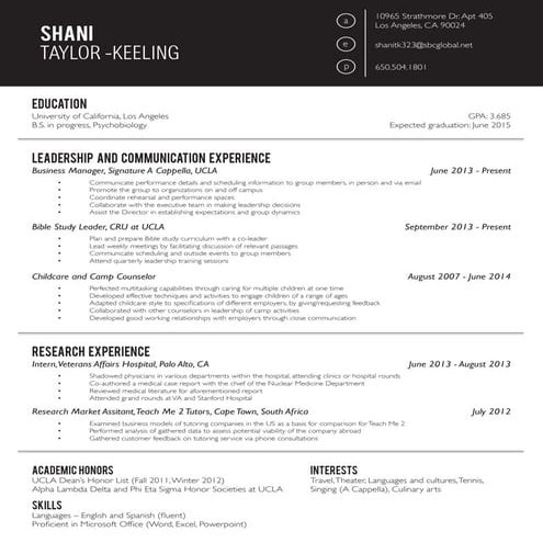 shani resume_v2 | PDF