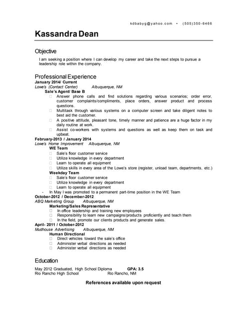 N S Resume 1 | PDF