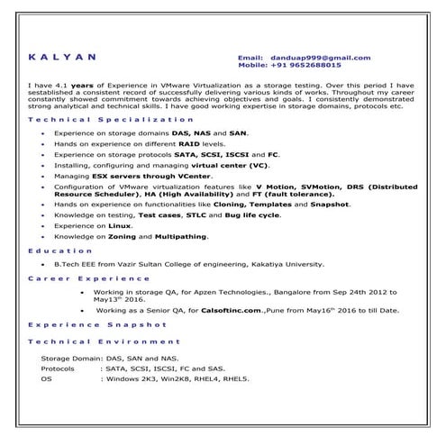 Updated Resume | DOC