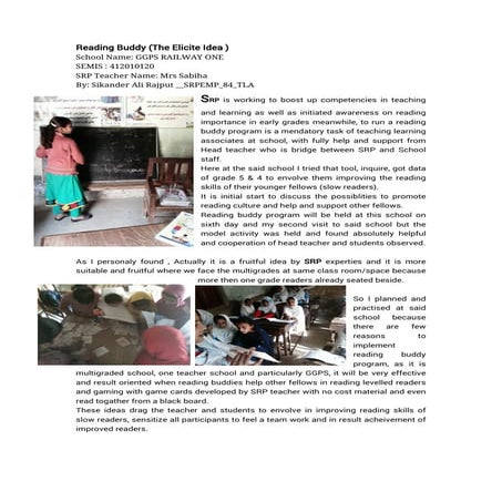 Document reading buddy(1) | PDF | Education