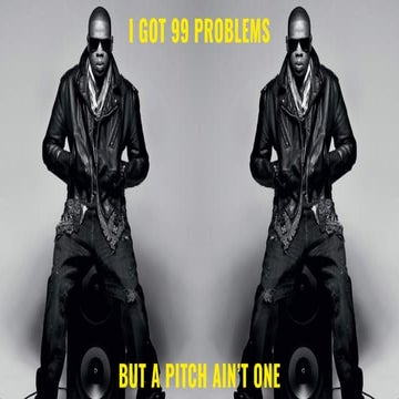 "I got 99 problems but a pitch ain’t one" ft Younes, Dealflow Manager ...