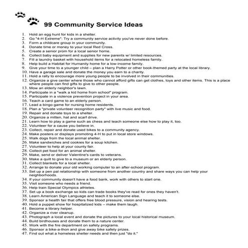 99 service ideas | PDF