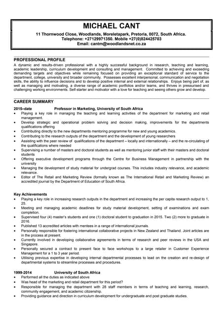 Profile 2022 - Dr. [Prof.] Anthony Rippon | PDF