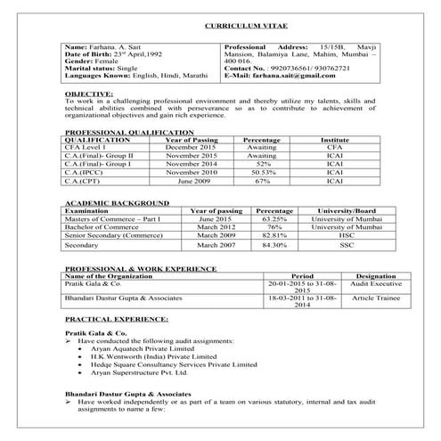 waqas anwar cv (2) | DOCX
