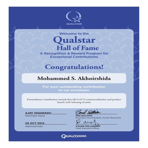 Qualstar | PDF